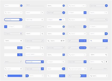 Search Forms Ui Kit Figma