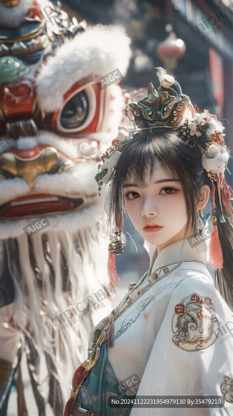 Ai创作图故宫少女 宫中少女 画意虞姬 蛇汉服 汉服小姐姐 龙母汉服 宫廷少女 龙年古风 皇宫少女 故宫女孩 深宫少女 大乔像 古装小姐姐 汉服蛇 龙女呈祥 昵图网