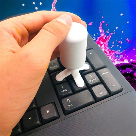 Mini Keyboard Joystick Stl File 3d Print For Keyboard And Office Stl File Digital File Easy