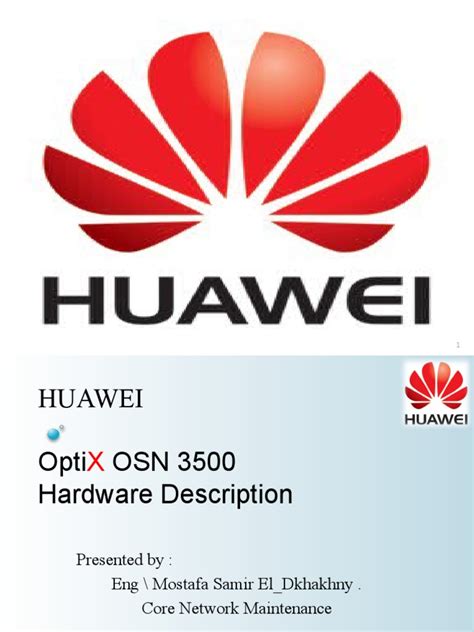 Optix Osn 3500 Presentation Pdf Computer Network Computer Data