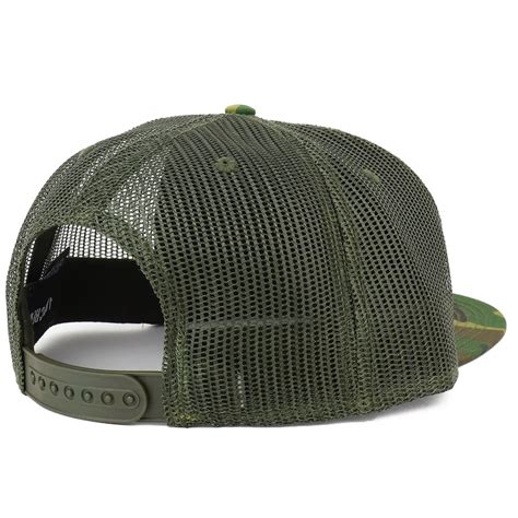 Oversize Xxl Small Usa Flag Patch Camouflage Flatbill Mesh Etsy