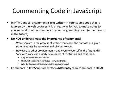 A Few Notes On Javascript Ppt Download