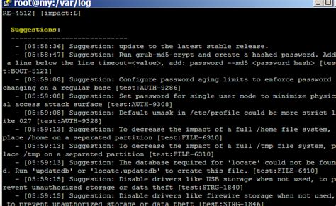 How To Audit Linux Centos Security With Lynis