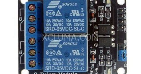 2 Channel 5V Relay Board Module Relay Expansion Board Arduino Raspberry