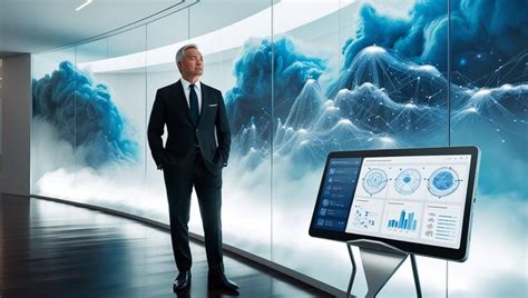 Business Man Or Engineer Use Ai Or Artificial Intelligent Conceptcloud