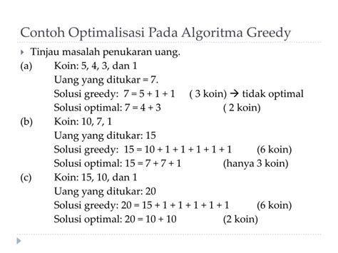 Ppt Design And Analysis Of Algorithm Greedy Algorithm Powerpoint