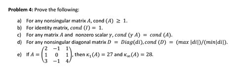 Solved Problem Prove The Following A For Any Chegg