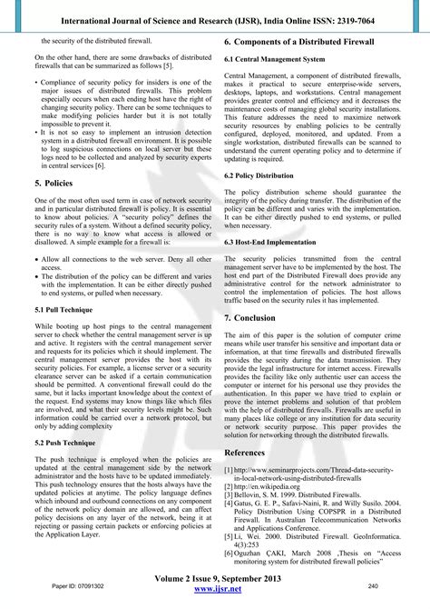 Approach Of Data Security In Local Network Using Distributed Firewalls Pdf