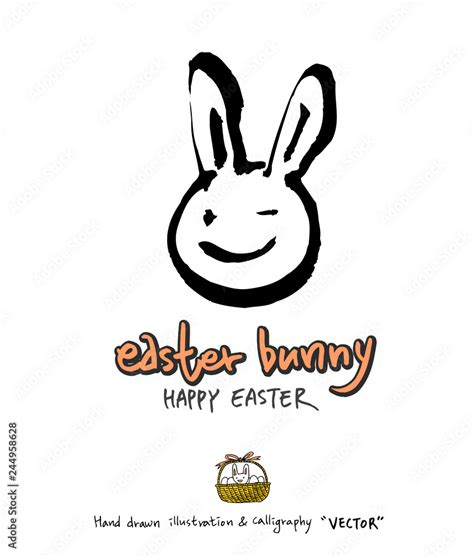 Стоковий вектор 부활절 손으로 그린 부활절 일러스트 Adobe Stock