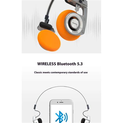 Original Whatplus Retro Iii R3 Wireless Bluetooth Headphones In Ear Headphones Hifi Wireless