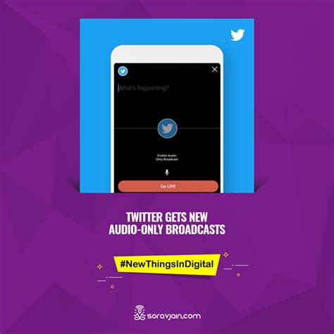 Twitter Gets New Audio-Only Broadcasts - Social Media Marketing Tips