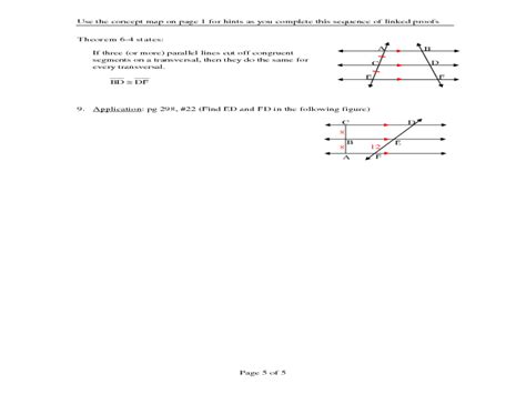 logical relationship of postulates and theorems worksheet for 10th 12th