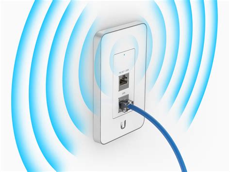 unifi ap in wall اكسس بوينت