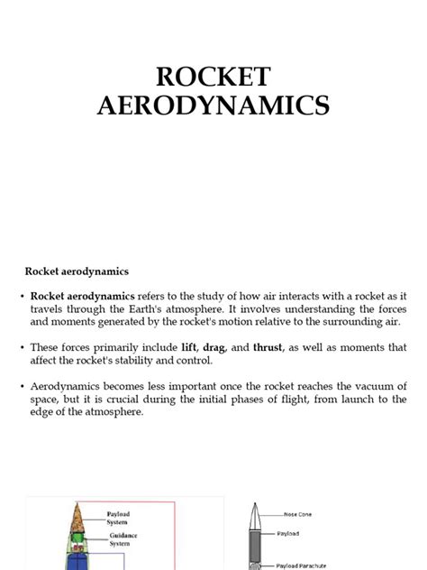 Unit 4 Rocket Aerodynamics Pdf Drag Physics Fluid Dynamics