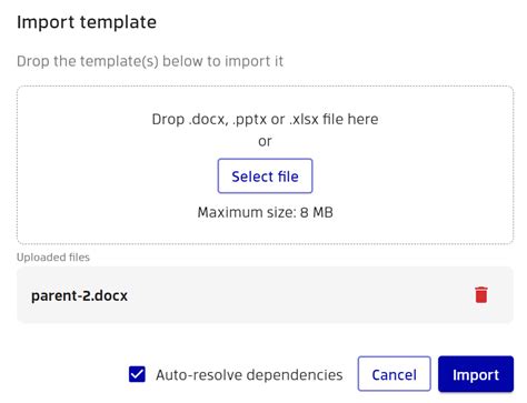 Fluent Manager Template Dependencies Fluent Docs