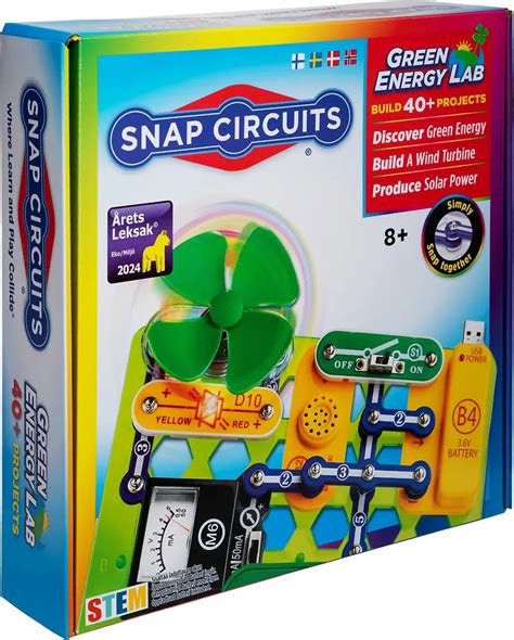 Snap Circuits Green Energy Lab Sähkölaboratorio Snap Circuits Green Energy Lab Sähkölaboratorio