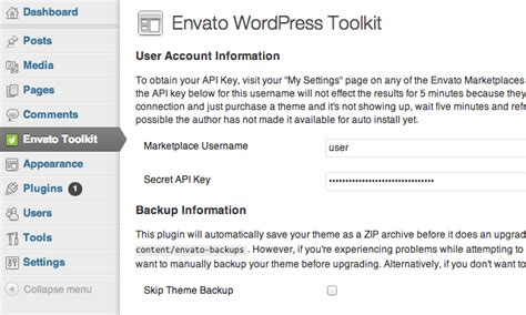 Integrating The Envato Wordpress Toolkit To Your Theme The Plugin