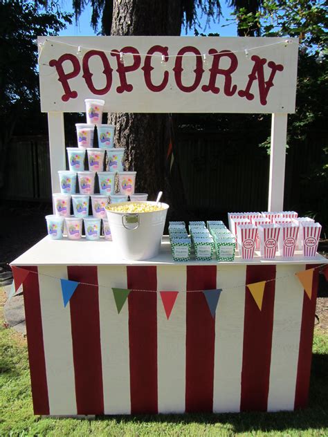 Diy Popcorn Cart