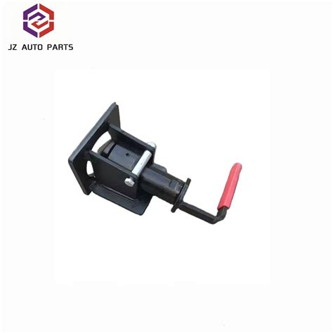 Red And Black Iso Standard Trailer Twistlock Connection Shipping