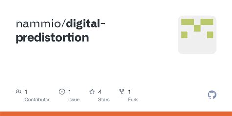 Github Nammio Digital Predistortion