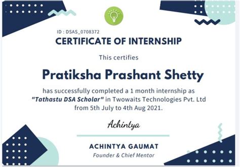 pratiksha shetty on linkedin internship experience engineering training