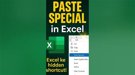 "Unlock Excel's Power! 🗝️ Top Paste Special Tips & Tricks You Need! 💡 # ...