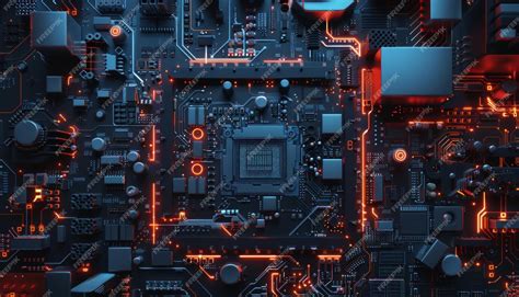 Premium Photo Decoding The Inner Workings Of The Logic Board An Examination Of The Cpu