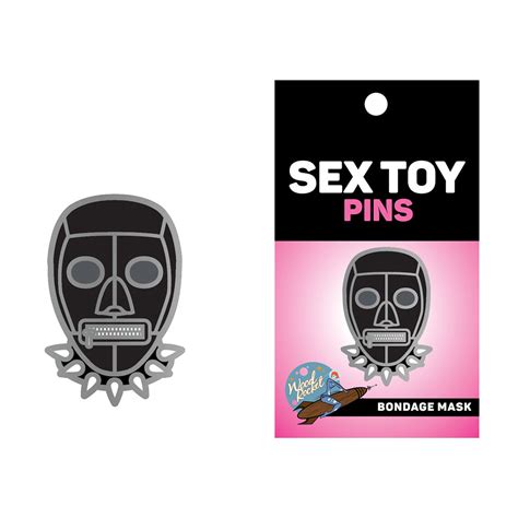 Sex Toy Pin Black Bondage Mask Red Garter