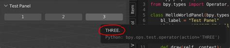 Dynamic Description For Multiple Operator Functions With EnumProperty Python Support Blender
