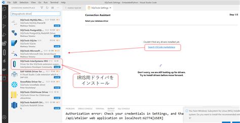 Vscode：sqltools で Iris に接続する方法 Intersystems Developer Community Sql