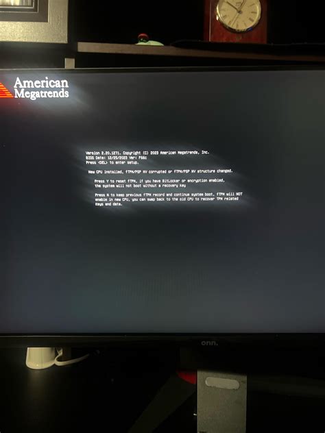 New Cpu Installed Ftpm Corrupted Rpcmasterrace