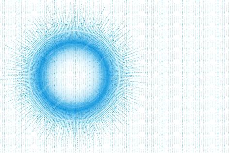 premium vector big data visualization technology abstract binary code protection background