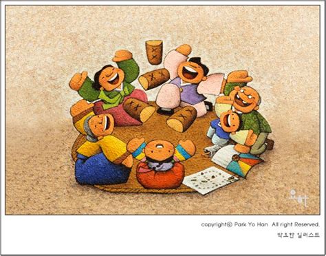 전통놀이 명절 윷놀이 이미지 그림 일러스트 박요한일러스트 네이버 블로그 그림 고전 그림 유치원 미술
