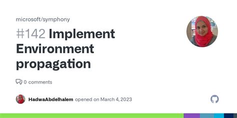 Implement Environment Propagation · Issue 142 · Microsoftsymphony