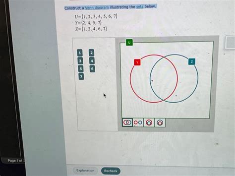 Solved Construct A Venn Diagram Illustrating The Sets Below Chegg