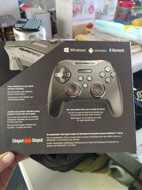 Steelseries Stratus Xl Console Style Wireless Gaming For Windows And Android Video Gaming