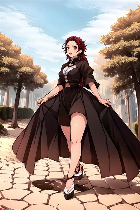 Tanjiro Turns Into A Rich Lady Tg By Amandalefey On Deviantart