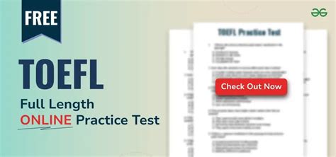 Mock Free Toefl Practice Test Download Full Length Free Test 0031