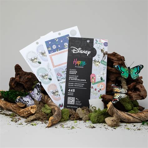 Disney Bambi Springtime Value Pack Stickers Happy Planner