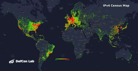 World Ipv4 Map Defcon