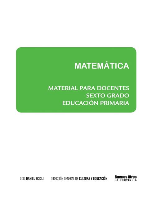Matematicasextogrado