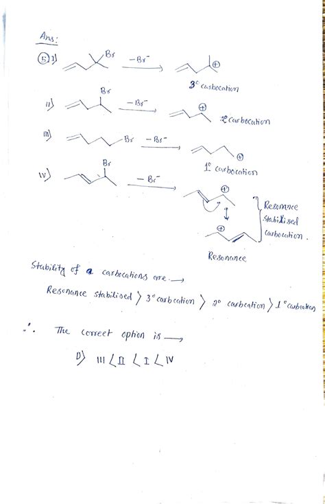 [solved] Chem Question 5 Arrange The Following Compounds In Order Of