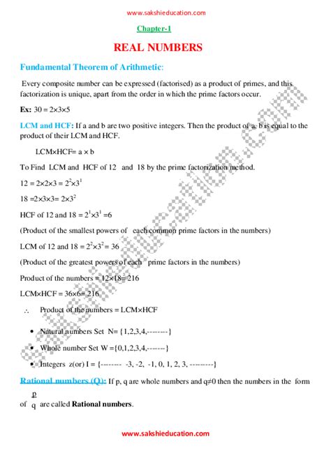 Fundamental Theorem Of Arithmetic