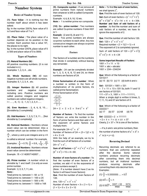 pinnacle ssc maths 6th edition all tcs questions asked in ssc exams pdf