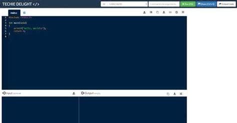 12 best online c compilers to run code in the browser techbrackets