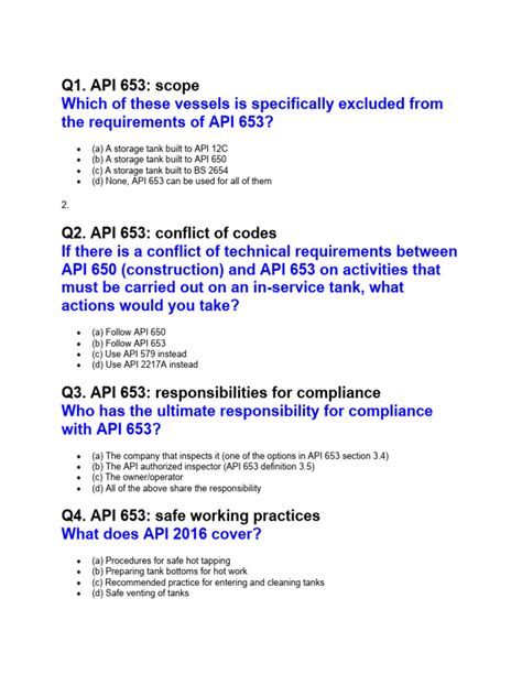 Api 653 Questions Ch 1 Pdf