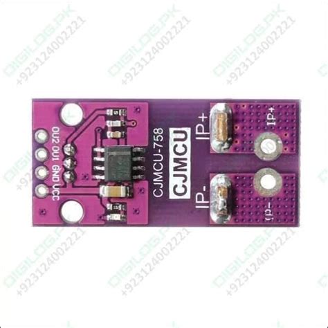 Hw 525 Acs758 Hall Effect Linear Current Sensor Module Digilog Pk
