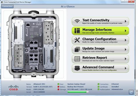 Cisco Connected Grid Device Manager Installation And User Guide Release Using The Device