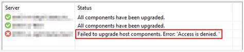 Veeam V Upgrade Failed To Upgrade Host Components Benharmer Blog