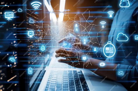 Businessman Hand Touches Futuristic Dashboard Displaying Big Data